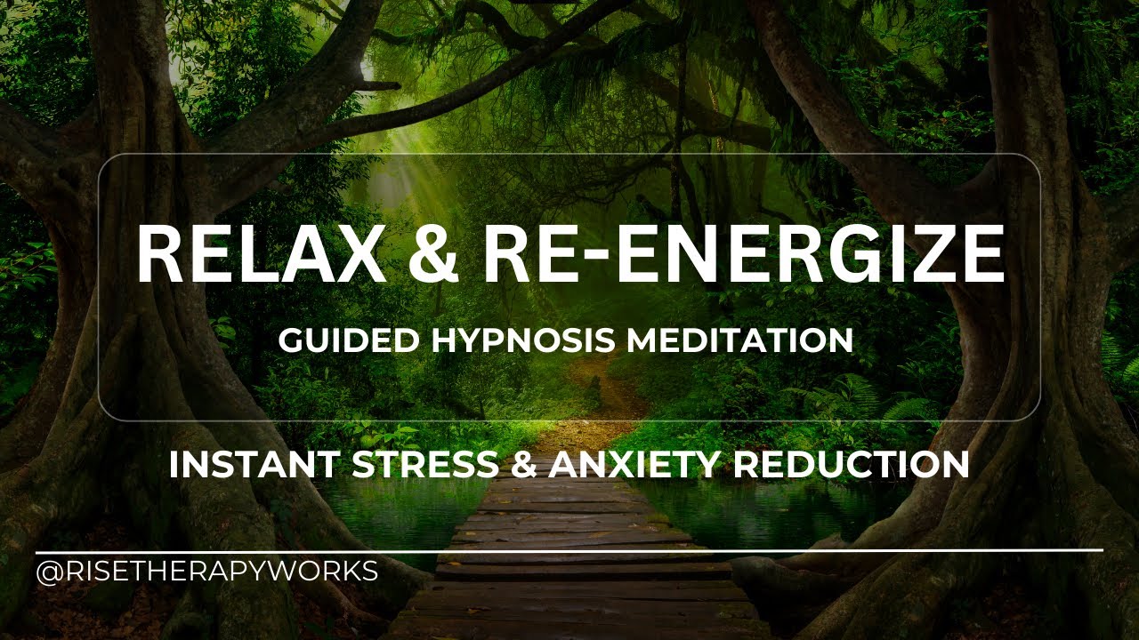 Instant Calm & Relaxation - 15 Minute Guided Hypnosis Meditation - YouTube