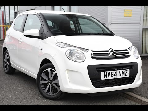 Used Citroen C1 1.0 VTi Feel 5dr White 2014 - YouTube