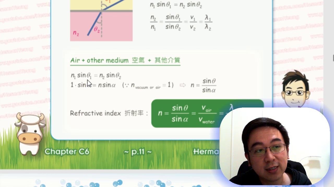 Herman Yeung - DSE Physics Wave Motion 波動學06 - Refraction 折射 - YouTube