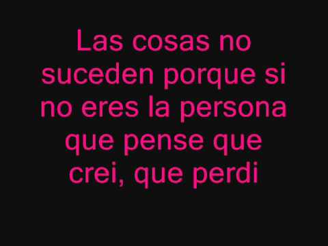 Mientes -Camila [Lyrics] - YouTube