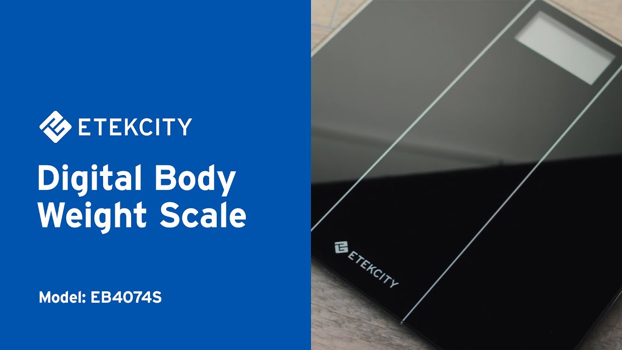 Etekcity Digital Body Weight Scale EB4074S YouTube etekcity-digital-body-weight-scale-eb4074s-youtube