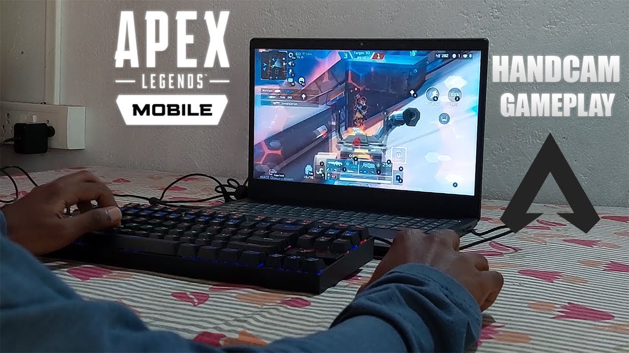APEX LEGENDS MOBILE PC HANDCAM GAMEPLAY || JOLT GAMING || - YouTube