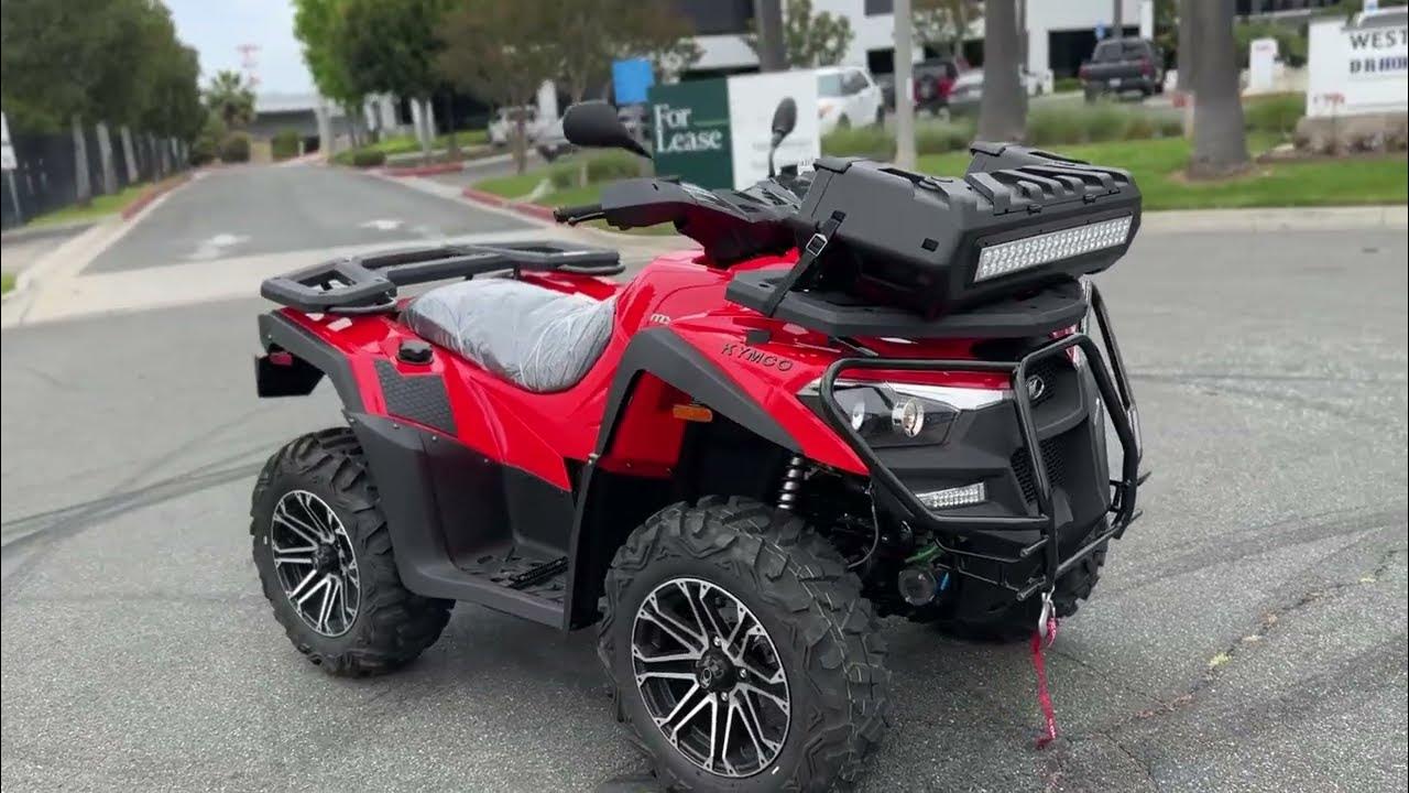 New 2023 KYMCO MXU 700i LE EPS ATV For Sale In Corona, CA - YouTube