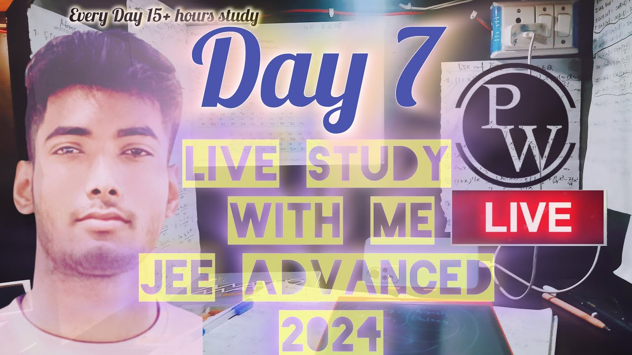 Studying live for Jee Advanced 2024 #iit #jee #live - YouTube