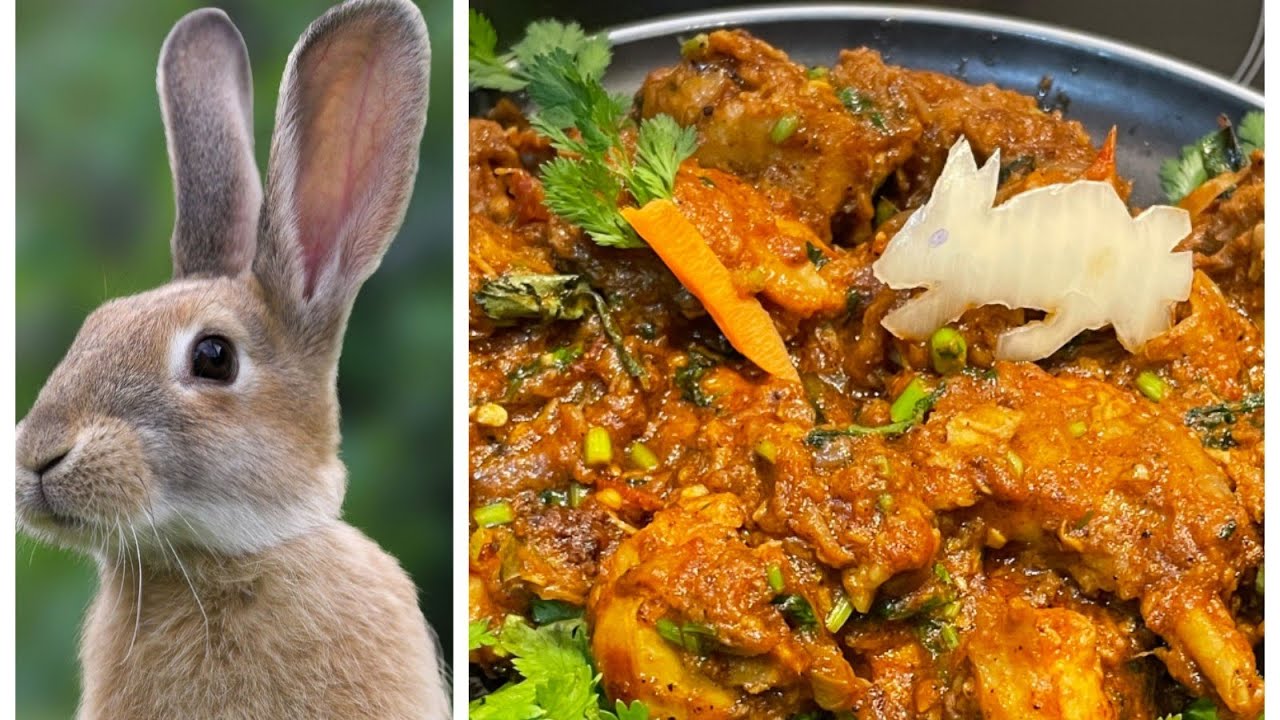 മുയൽ റോസ്റ്റ് || Rabbit Roast || Muyal Ularthiyathu || Rabbit Recipe in ...