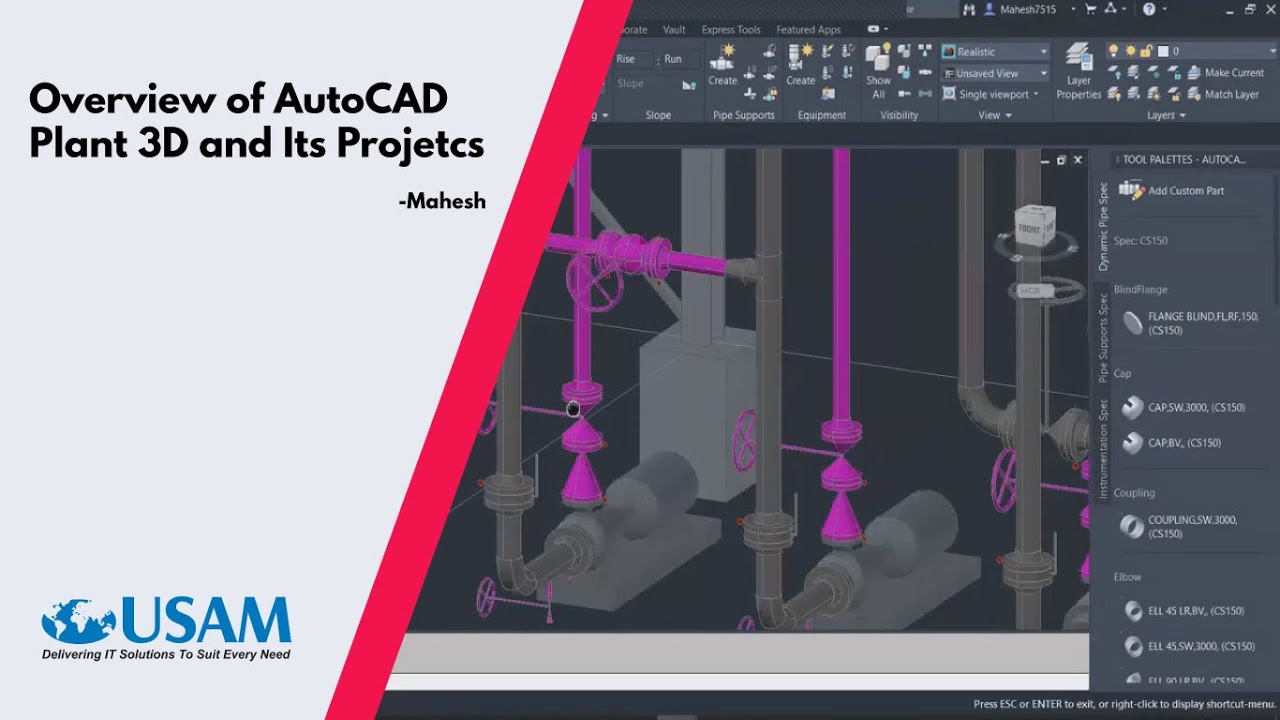 What is AutoCAD Plant 3D ? - YouTube