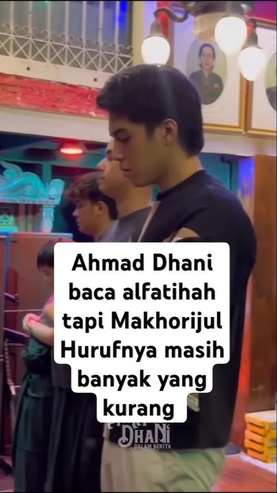 Ahmad Dhani Baca Al Fatihah Begini jadinya - YouTube