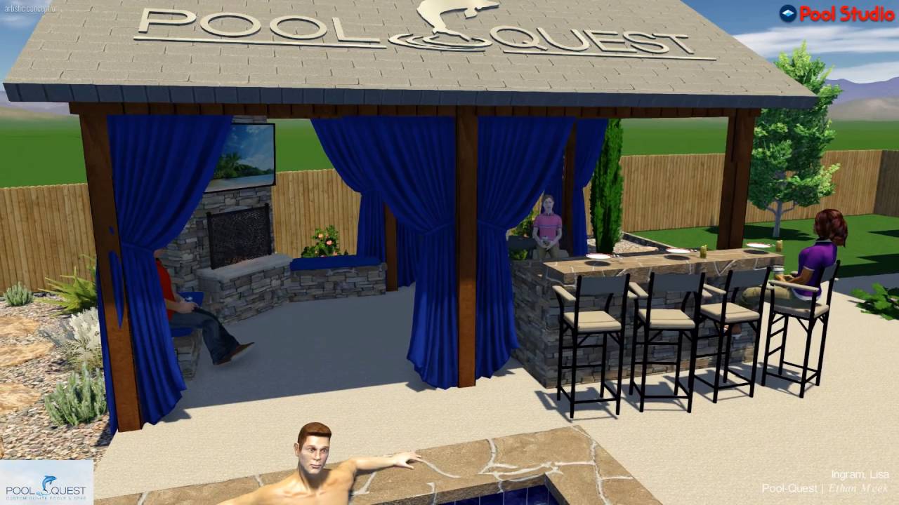 Ingram Family Pool (Pool-Quest Design Rev A) - YouTube