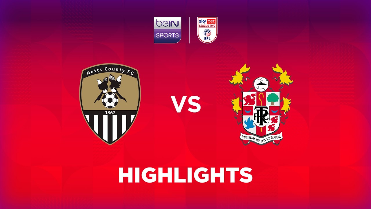 Notts County v Tranmere Rovers | EFL League Two 25/26 | Match ...