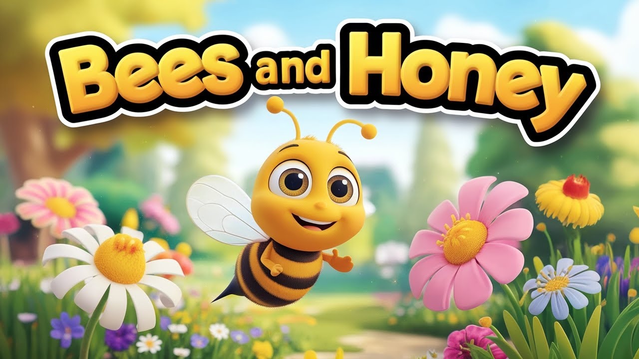 Bees and Honey | Fun Kids Song About Bees! | Learn & Sing Along┃Best ...