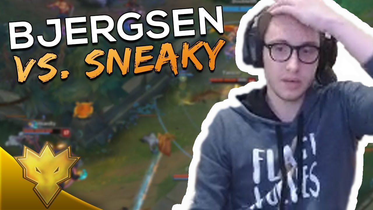 Bjergsen & Doublelift vs. Sneaky! - League of Legends Funny Stream ...