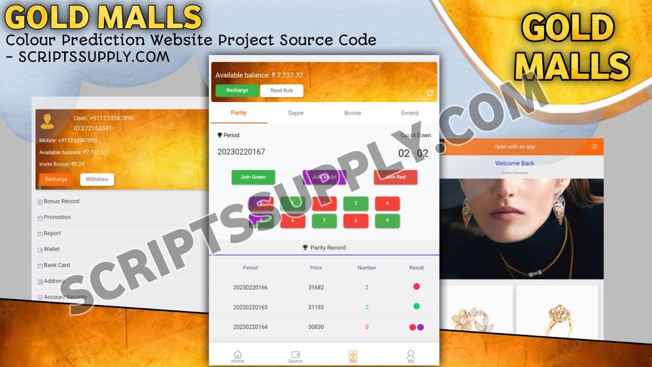 Color Prediction Script | Color prediction game With source code ...