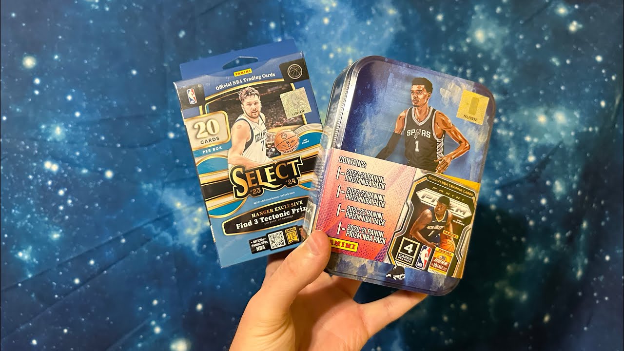 2023-24 Panini Select Basketball Hanger Boxes + MJH Prizm Repack Tin ...