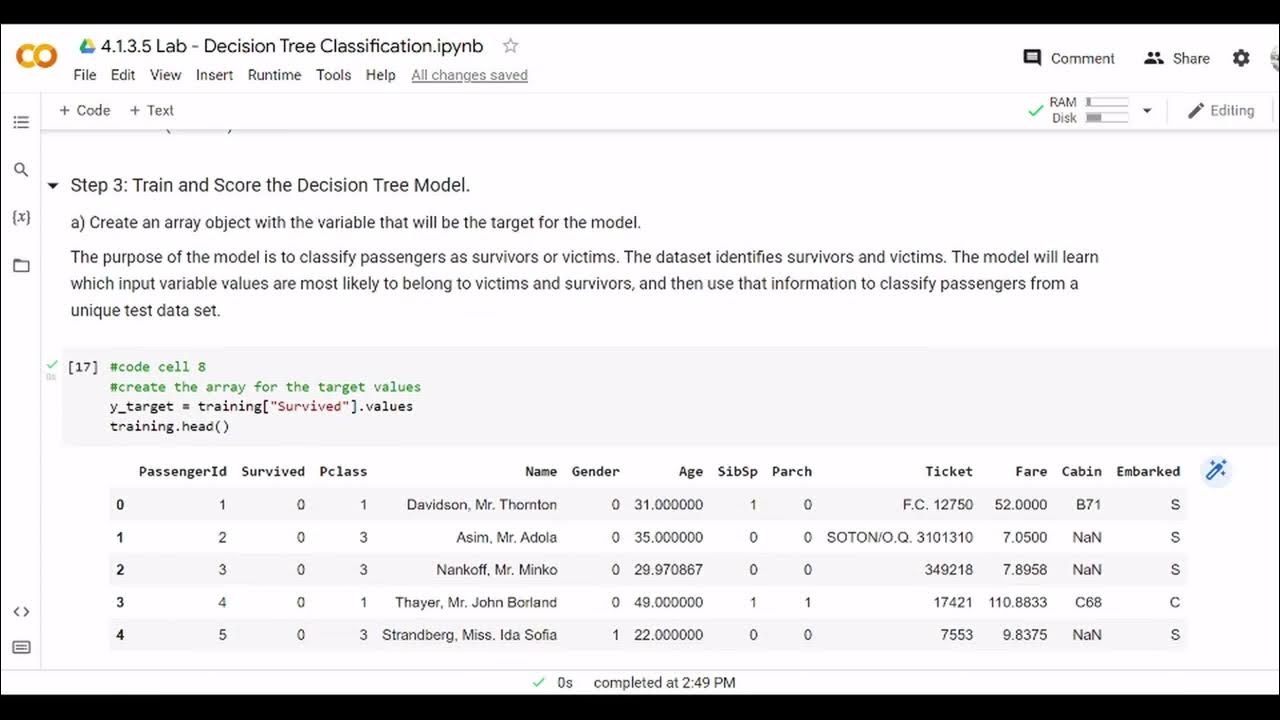 4.1.3.5 Lab - Decision Tree Classification - YouTube