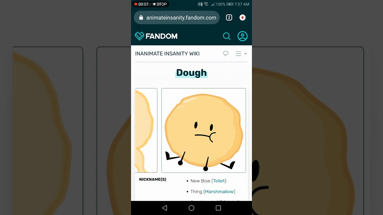 Dough - inanimate insanity wiki - YouTube