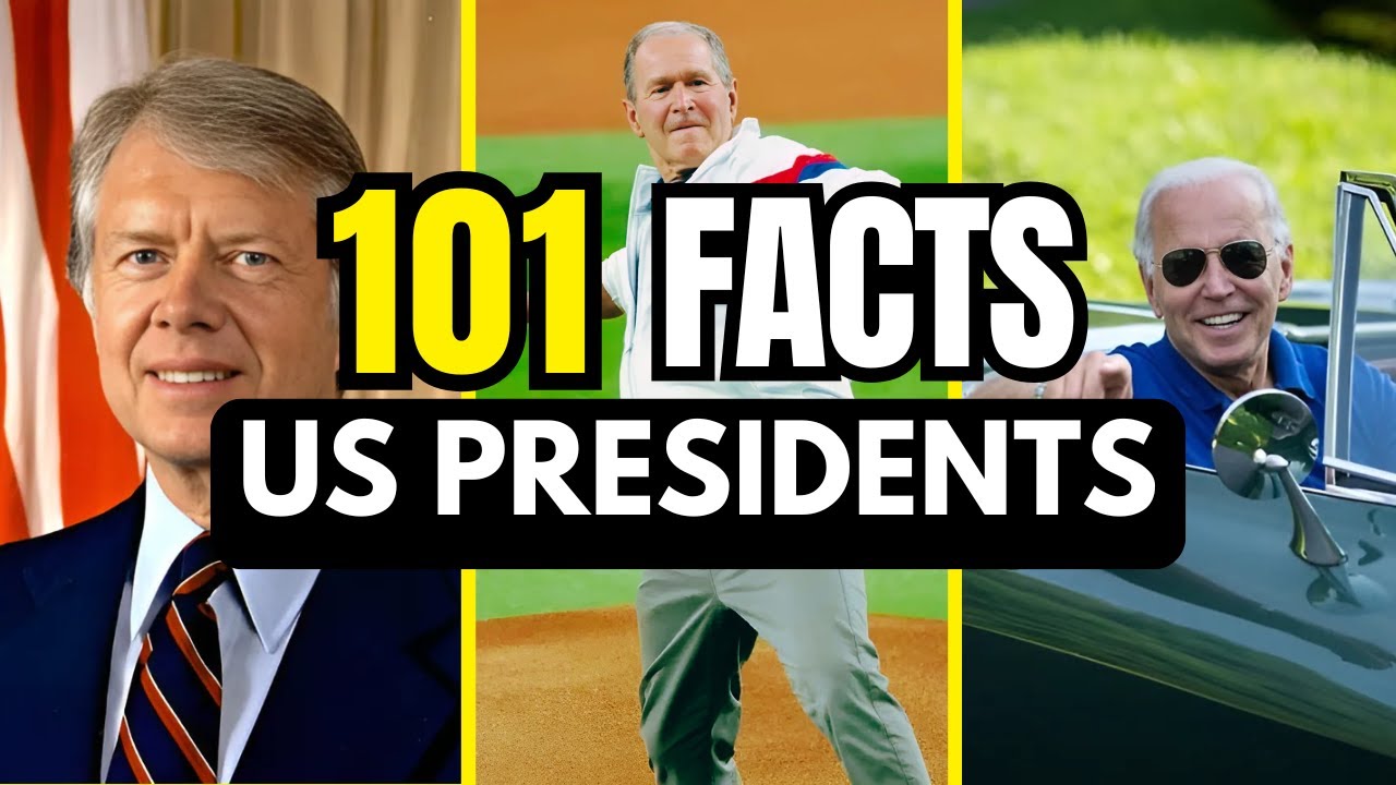 101 Weird FACTS About US PRESIDENTS You Never Knew! 😲🇺🇸 - YouTube