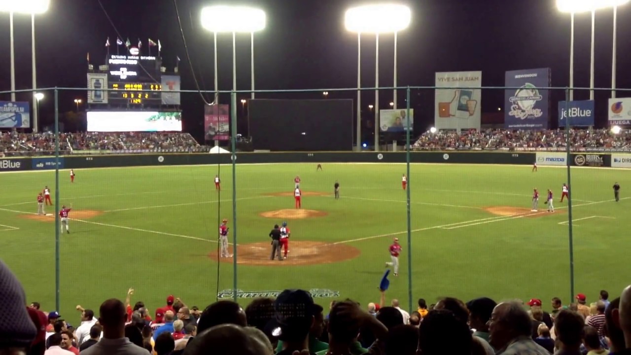 Cuba vs Puerto Rico in Caribbean World Series 2015 - YouTube