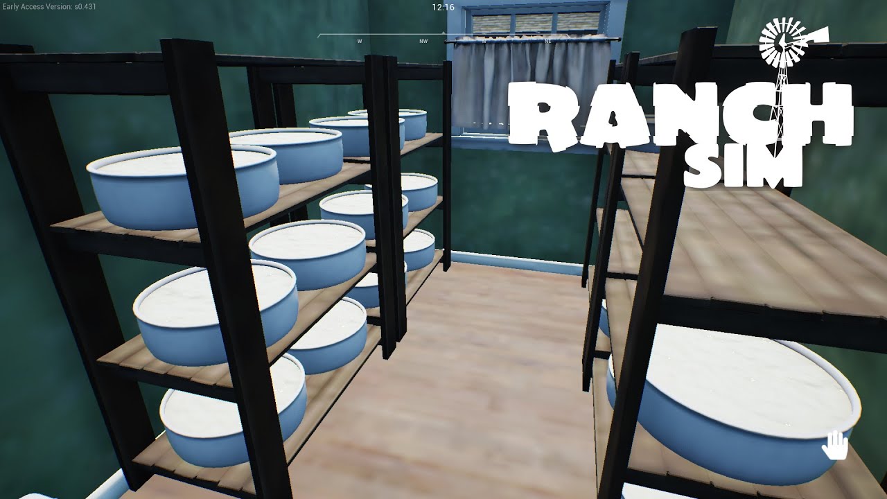 Ranch Simulator Cheese And Salami Making - YouTube