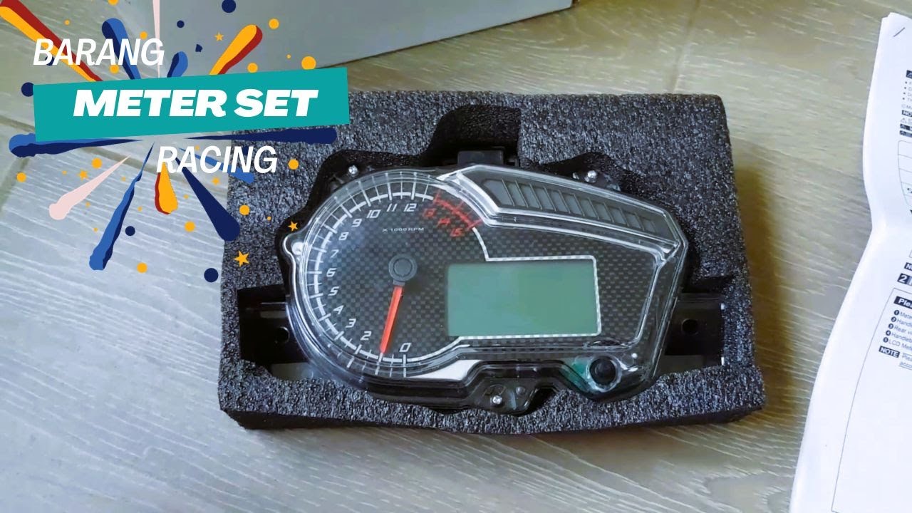 Kenapa Kena Upgrade Barang Racing Moto Yamaha Y15ZR V1 Meter Digital ...