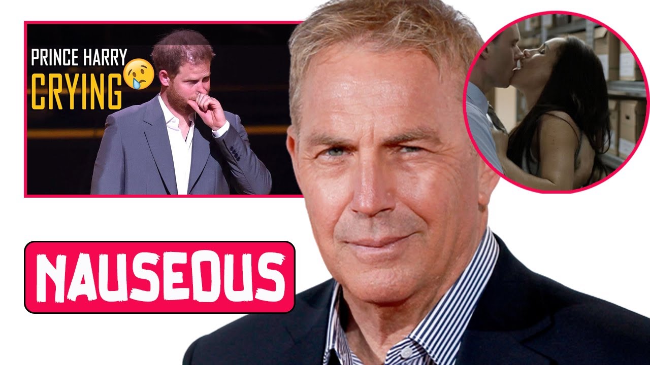 Stop Acting Haz Felt Nauseous As Kevin Costner Leaked Him Footage Meg Kiss Strange Man Behind
