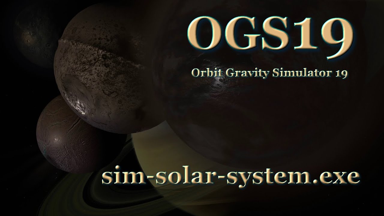 Sim Solar System ~ OGS19 - YouTube