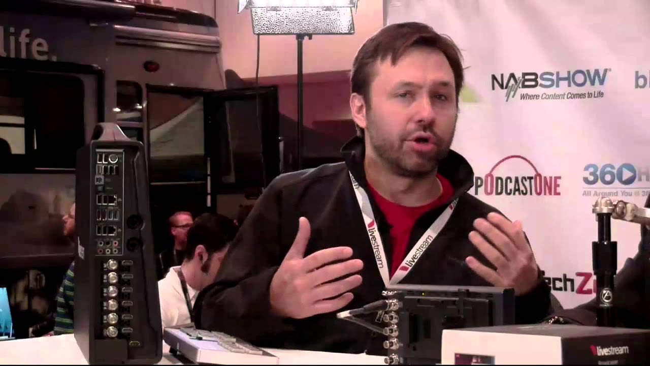 Livestream HD550 - NAB 2015 The Gadget Professor Interview - YouTube