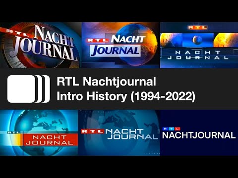 RTL Nachtjournal Intro History (1994-2022) - YouTube