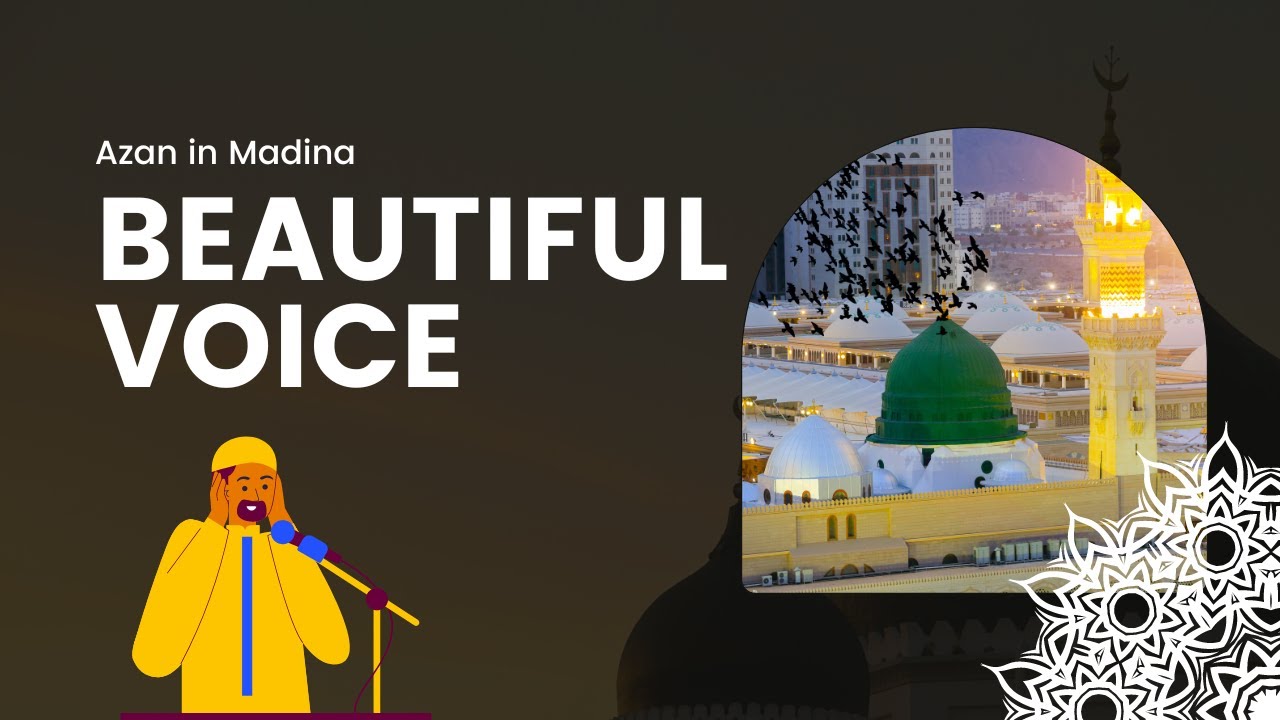 Complete fajr Azan from Madinah 2024 | Most Beautiful azan Voice | Azan ...