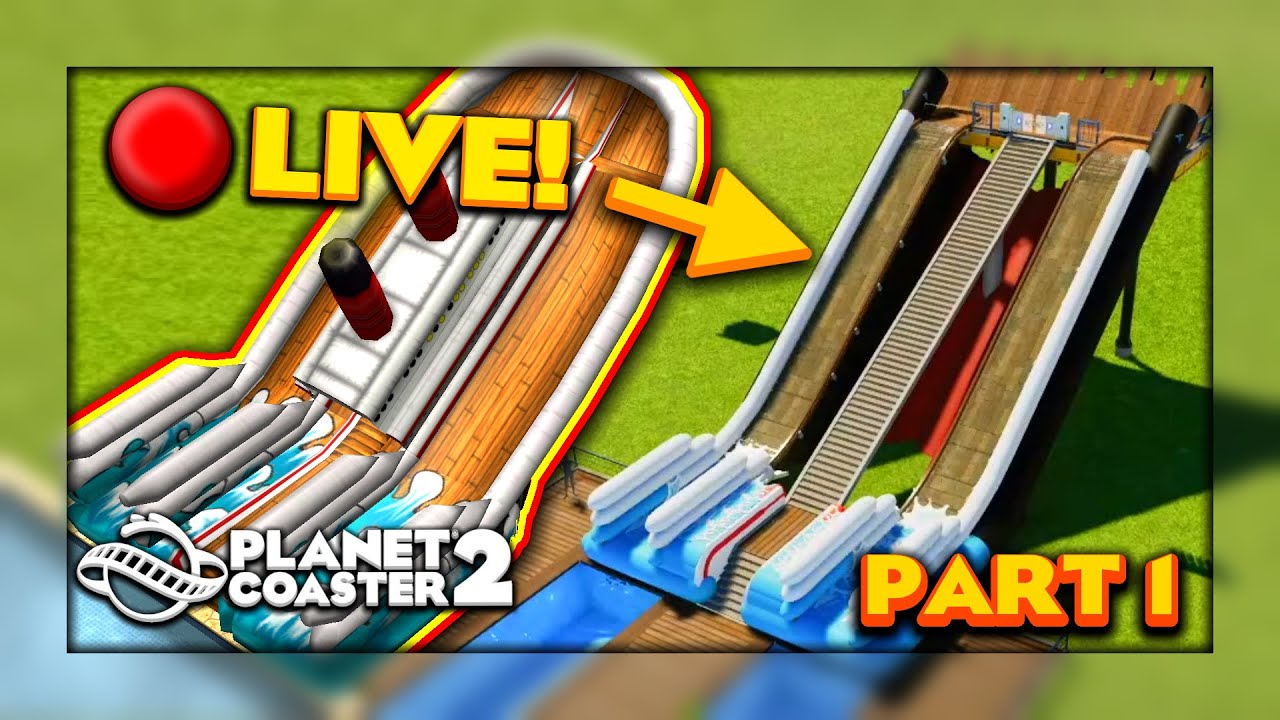 Building the RCT3 Sinking Ship in PLANET COASTER 2 - Part 1 - YouTube