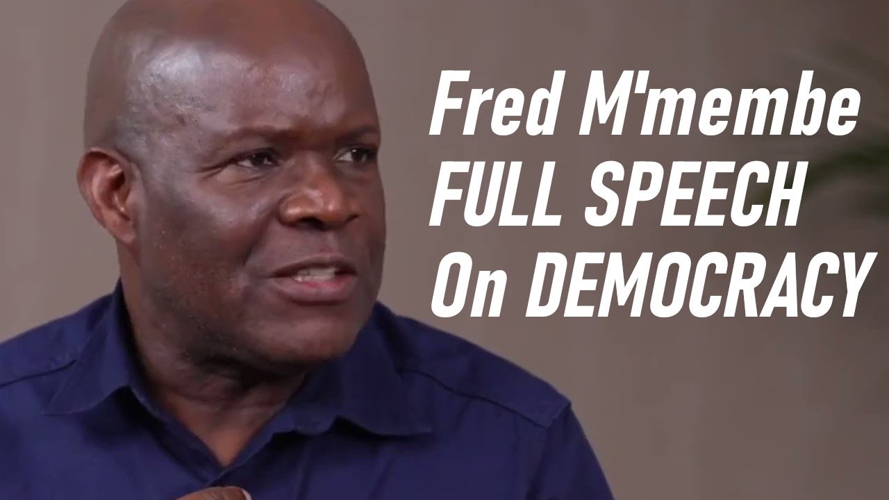 Fred M'membe Calls Out The West, Full Speech - YouTube