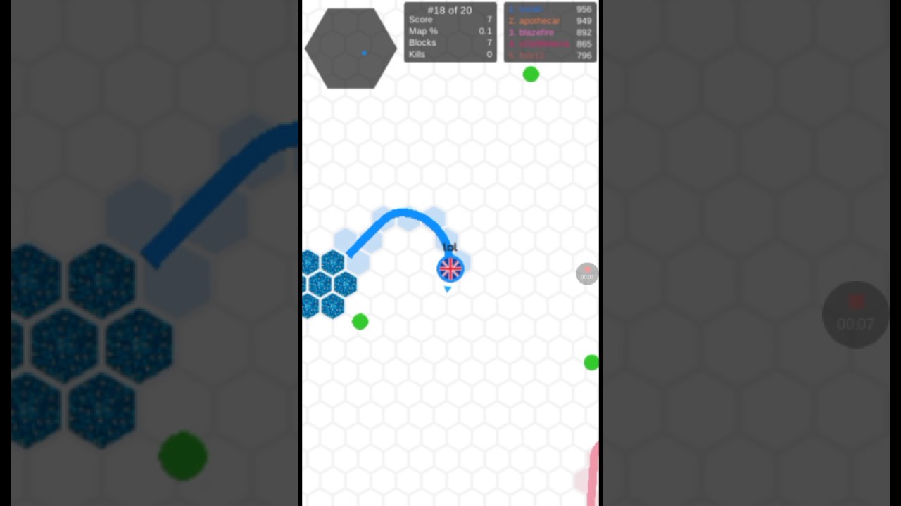 Hexar.io Gameplay!! - YouTube
