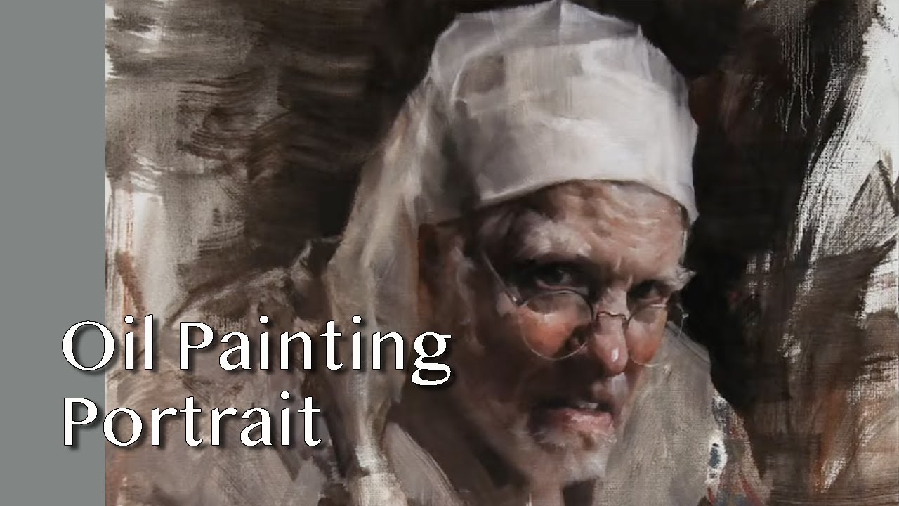 Oil Painting Portrait by Zhang Xiang - YouTube