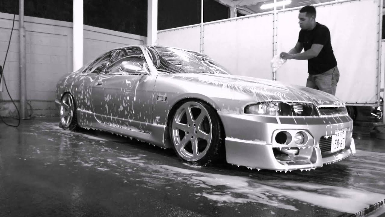R33 Car Wash Time Lapse - YouTube