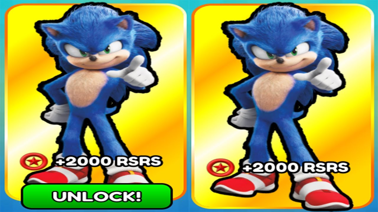 Sonic Speed Simulator - MOVIE SONIC New Runner Unlocked Full Gameplay ...
