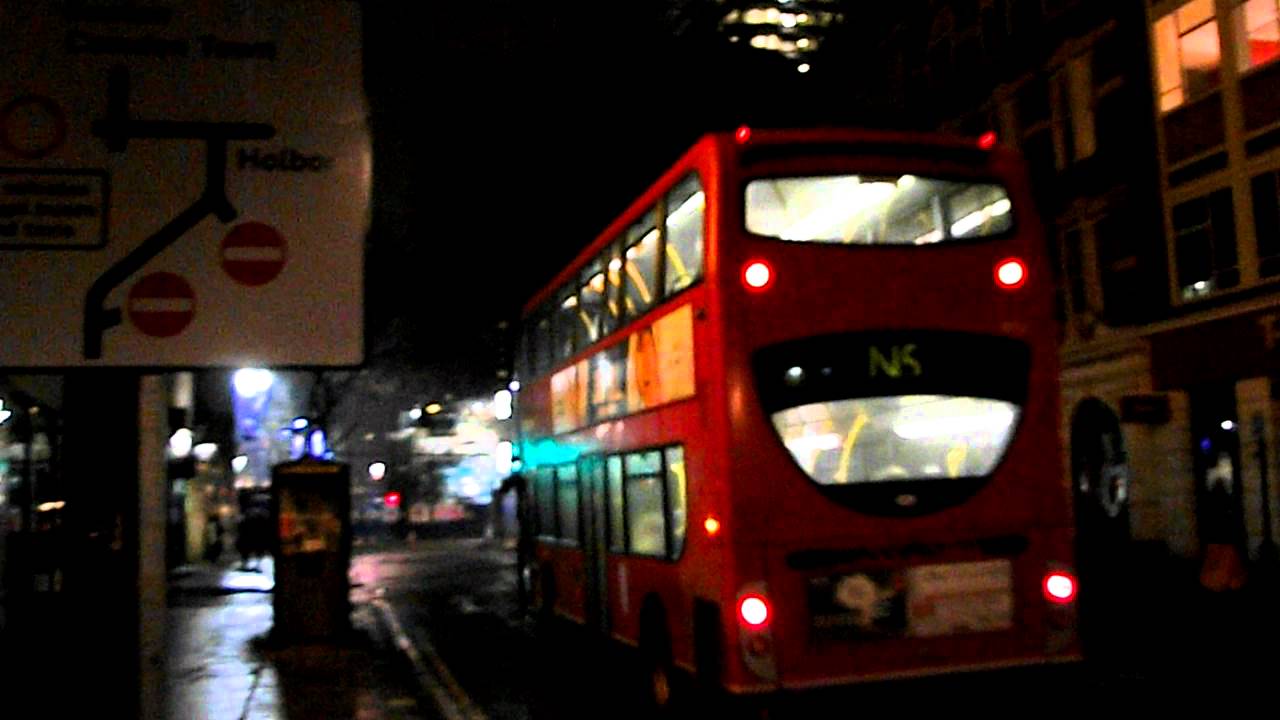 London Bus Route N5 at Denmark Street - YouTube