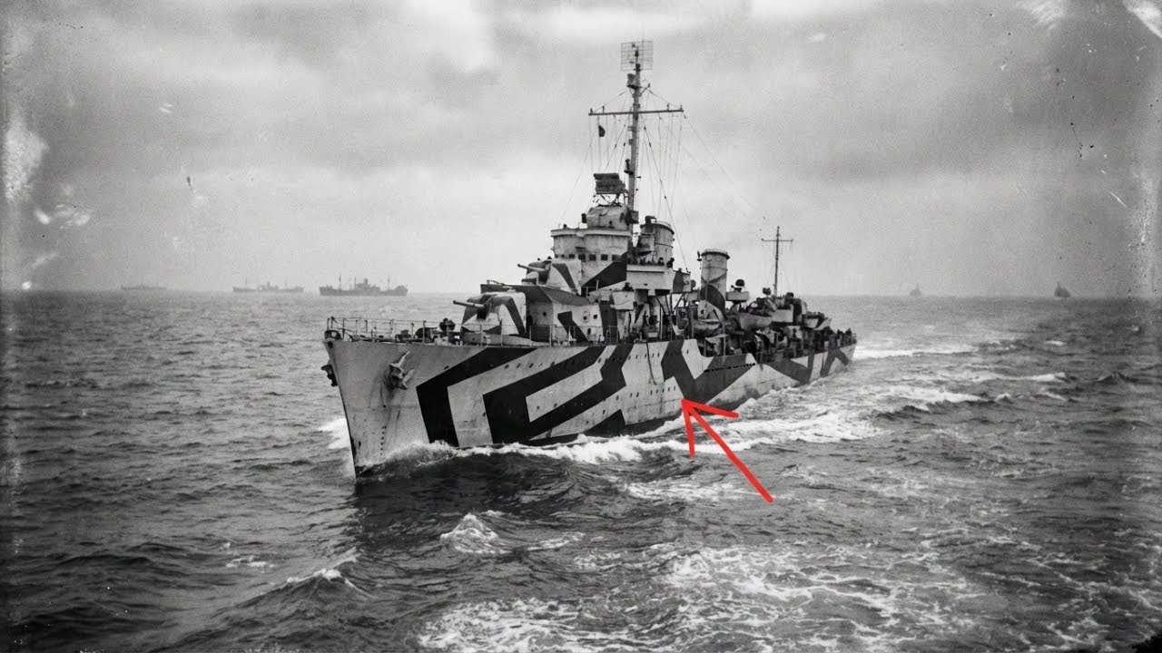 They Painted Ships Like "Modern Art" — And Confused U-Boat Rangefinders ...