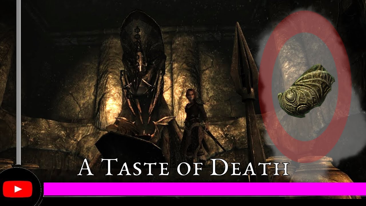Skyrim Daedric Quest A Taste Of Death Skyrim Anniversary Edition Youtube