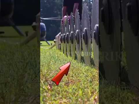 This Flying Chainsaw Cuts Trees From the Sky⁉️😱#shorts