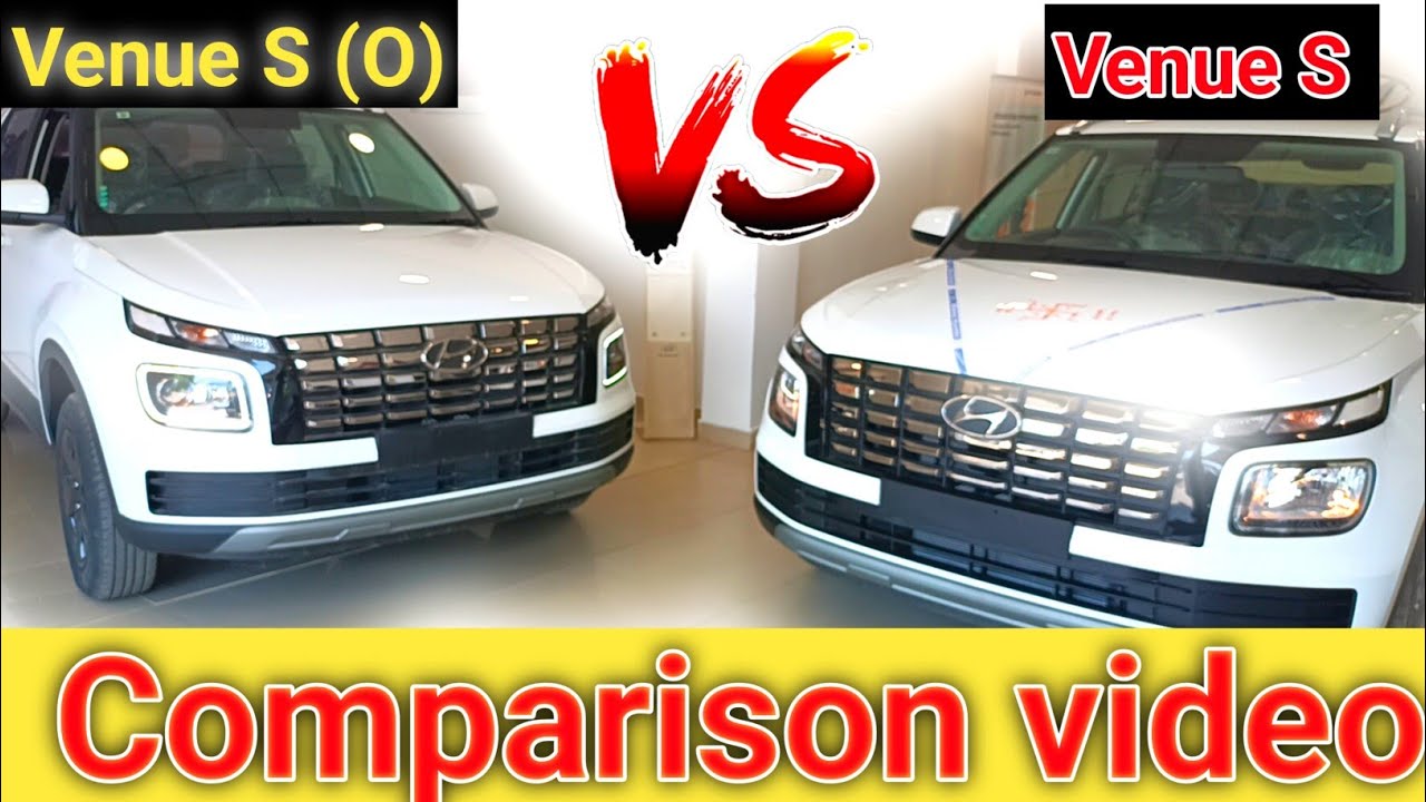 New Hyundai Venue S Vs Venue S optional Comparison Video YouTube new-hyundai-venue-s-vs-venue-s-optional-comparison-video-youtube