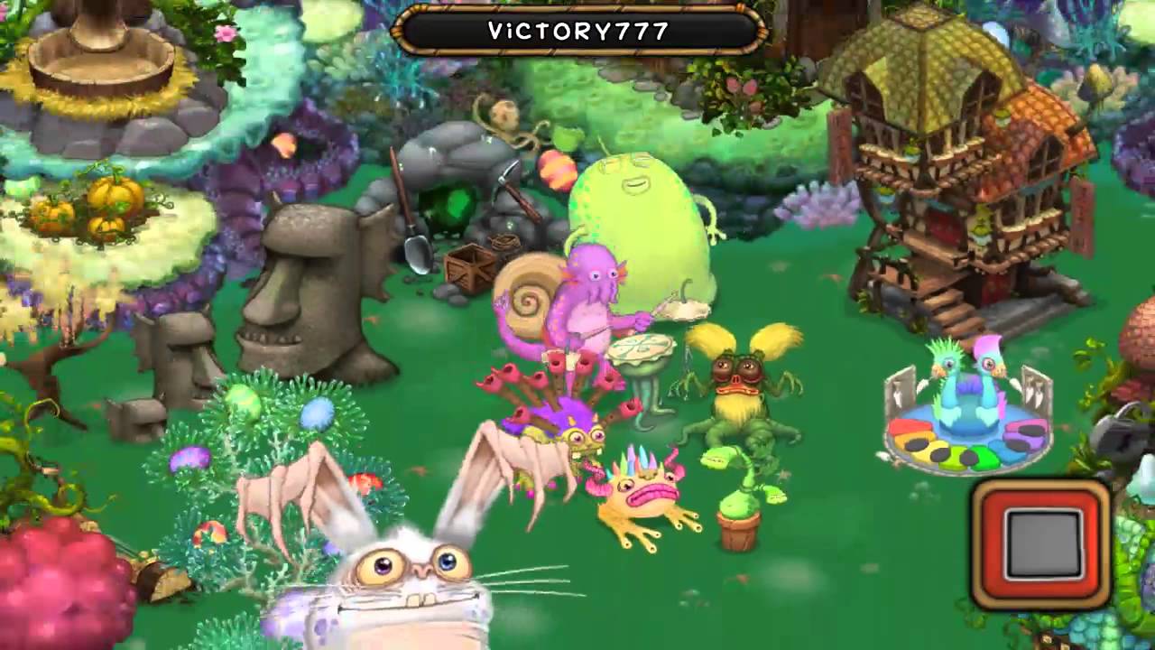[My Singing Monsters] Giant Easter Bunny ( And 4 Rares ;) - YouTube