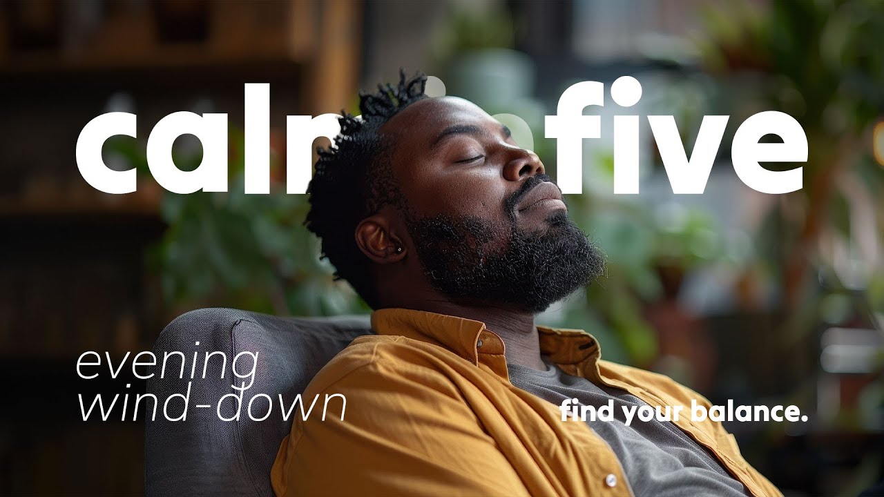 5-Minute Guided Meditation for Evening Wind-Down | Frequency 777 Hz ...