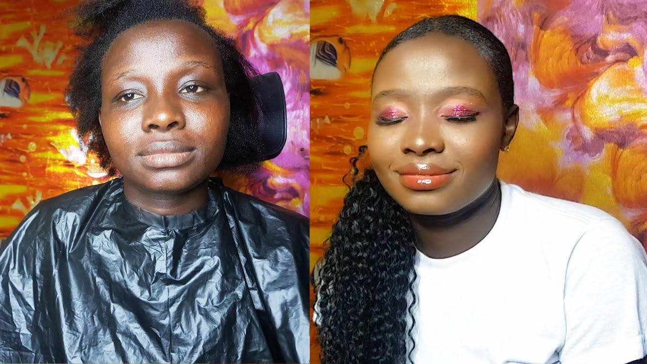 Watch The Youngest Makeup Artist In Africa 😘 - YouTube