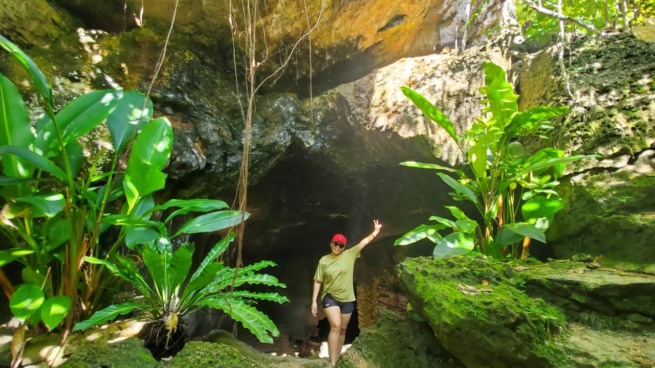 Siargao Island Philippines at Danjog Cave #siargaoisland - YouTube