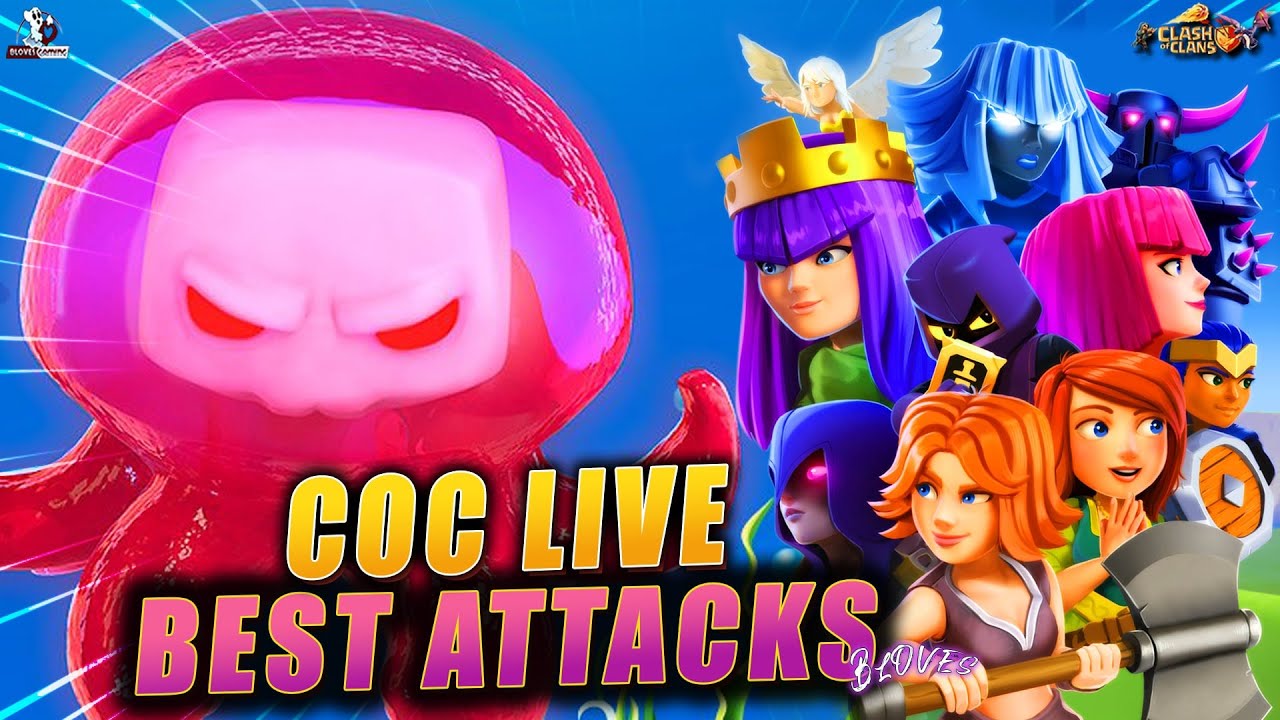 COC Live stream / clash of clans new April Update / clash of clans live ...