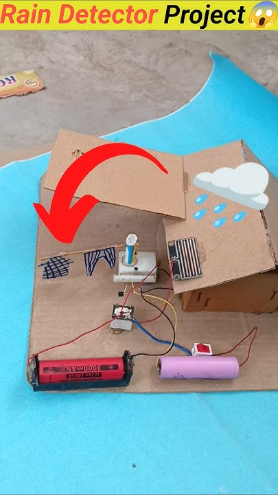 How to make Rain Detector project #shorts#raindetectorproject - YouTube
