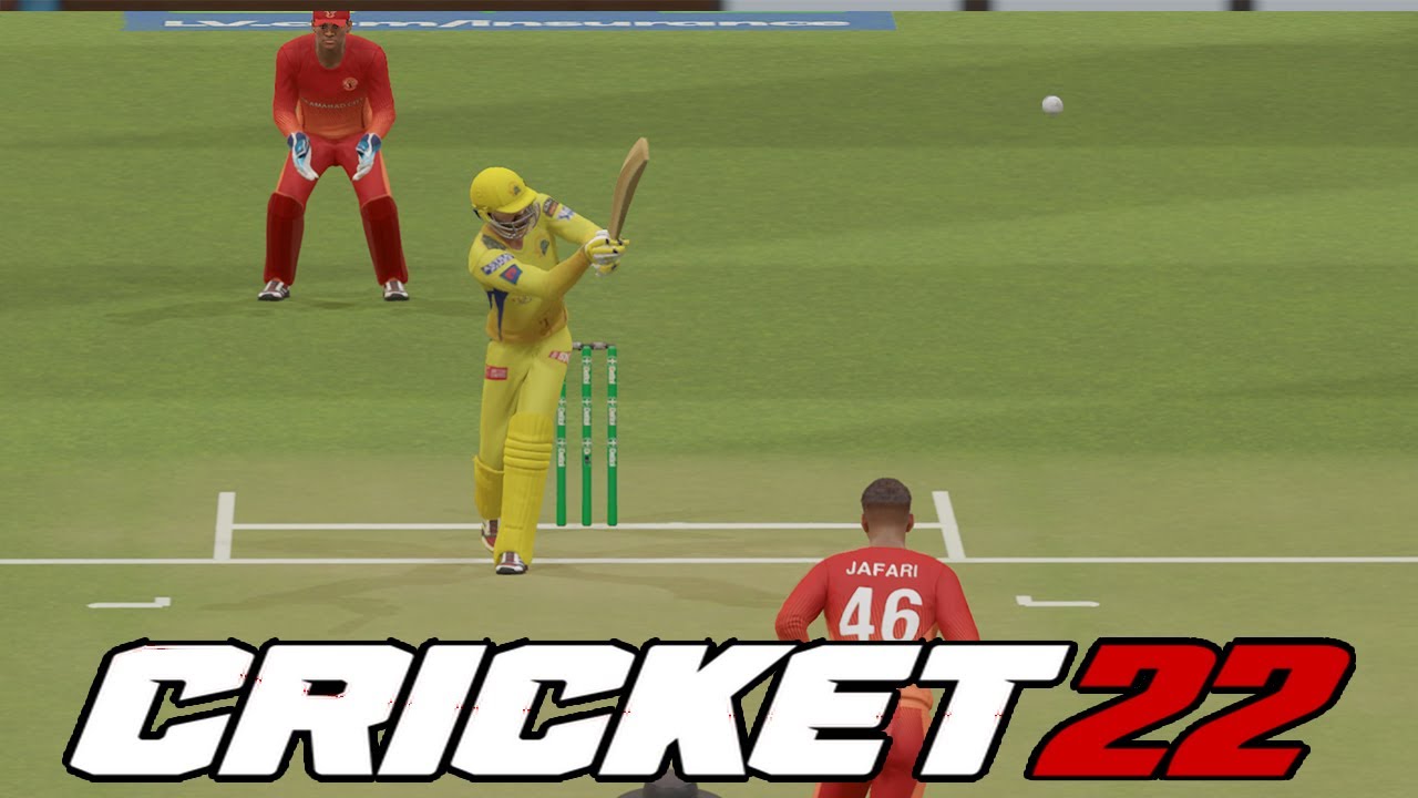chennai super kings vs islamabad city match | cricket 22 gameplay | 4K ...