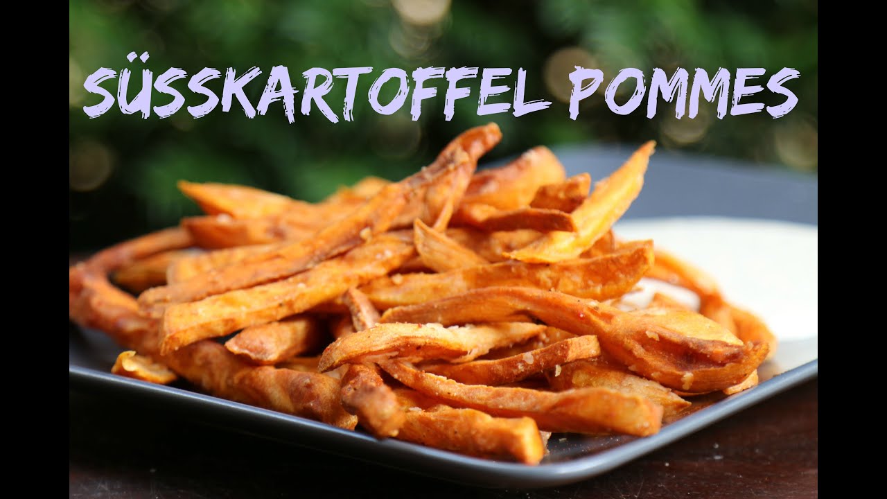 Süßkartoffel Pommes im Dutch Oven - Sweet Potatoe Fries - YouTube