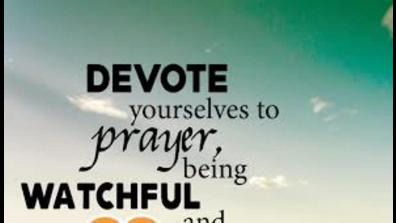 Be watchful - YouTube