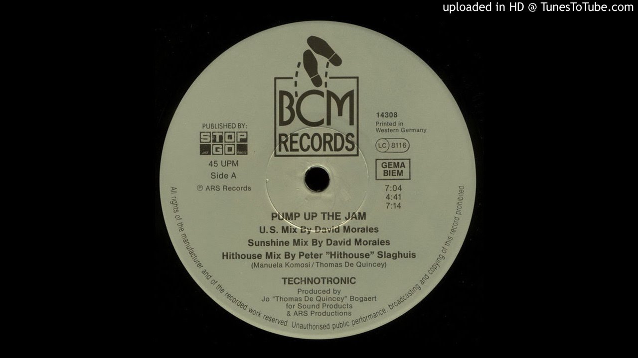 Technotronic - Pump Up The Jam (Hithouse remix by Peter Slaghuis) - YouTube
