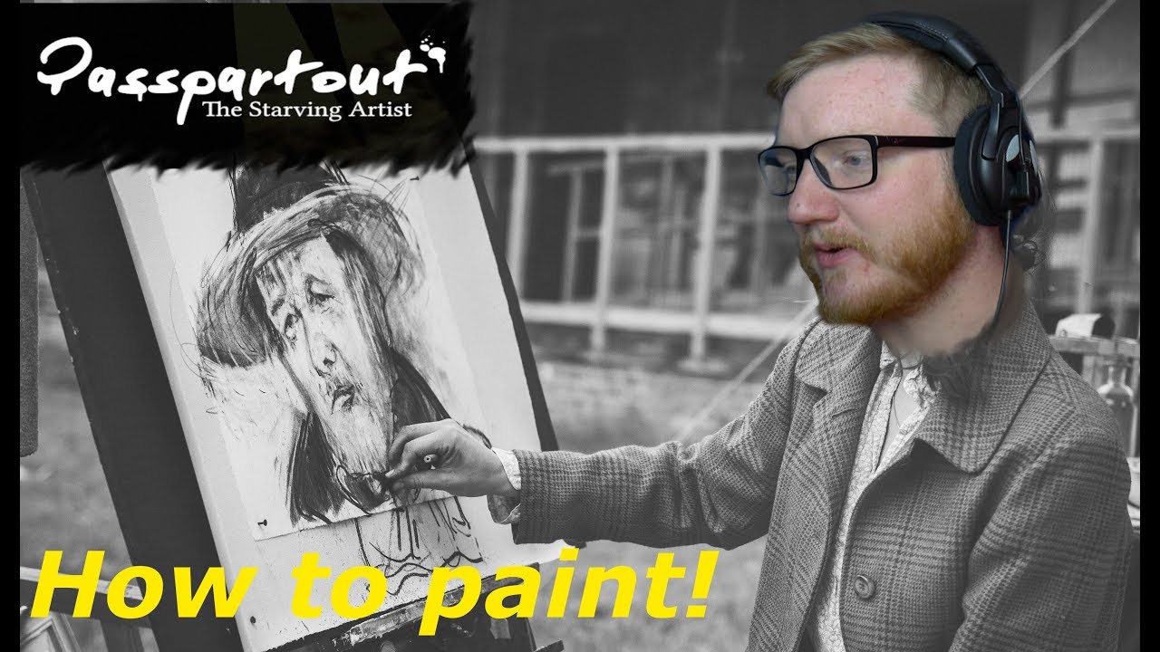 Passpartout The Starving Artist | How To Paint - YouTube